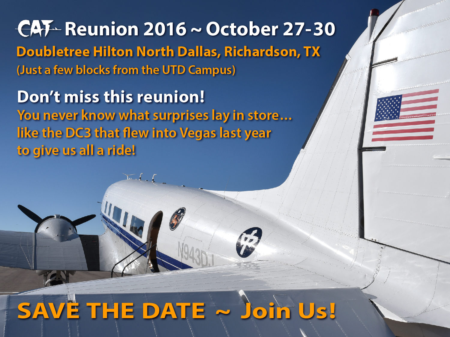 CAT Reunion 2016 Announced! | CAT Association